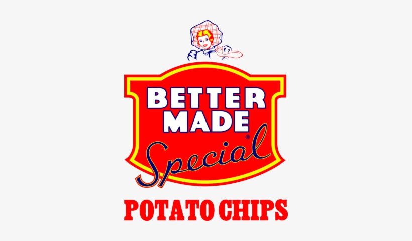 Better Made Potato Chips - Better Made Snack Foods Logo Transparent PNG ...