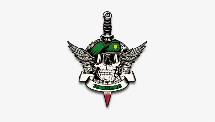 Green Beret Skull Tattoos