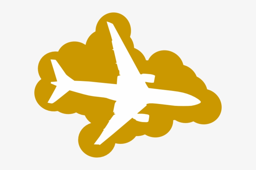 Gold Clipart Airplane - Clipart Gold Plane Transparent PNG - 600x466 ...