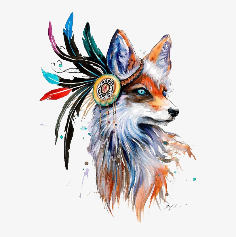 Fox Drawing Transparent PNG - 900x760 - Free Download on NicePNG