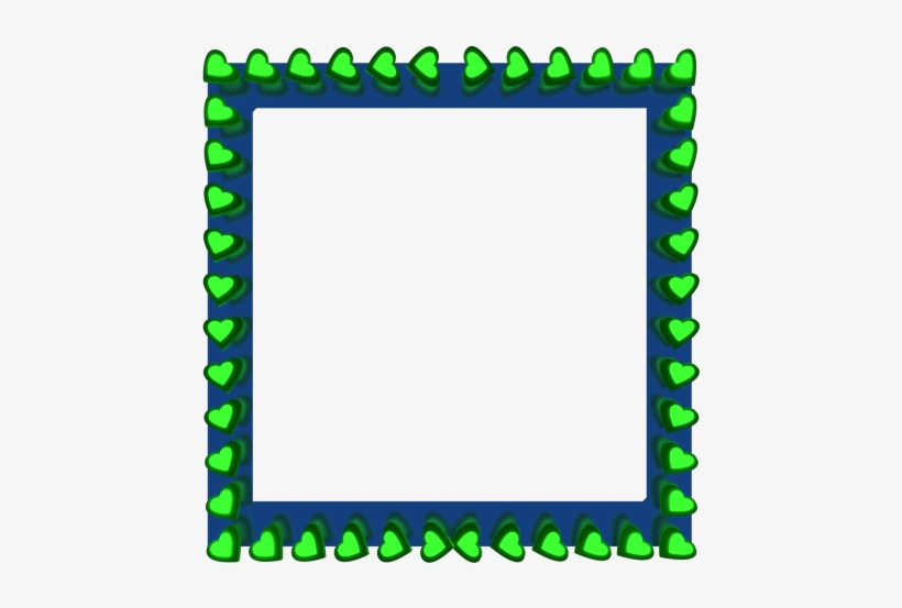Blue - Blue And Green Border Clipart Transparent PNG - 480x480 - Free ...