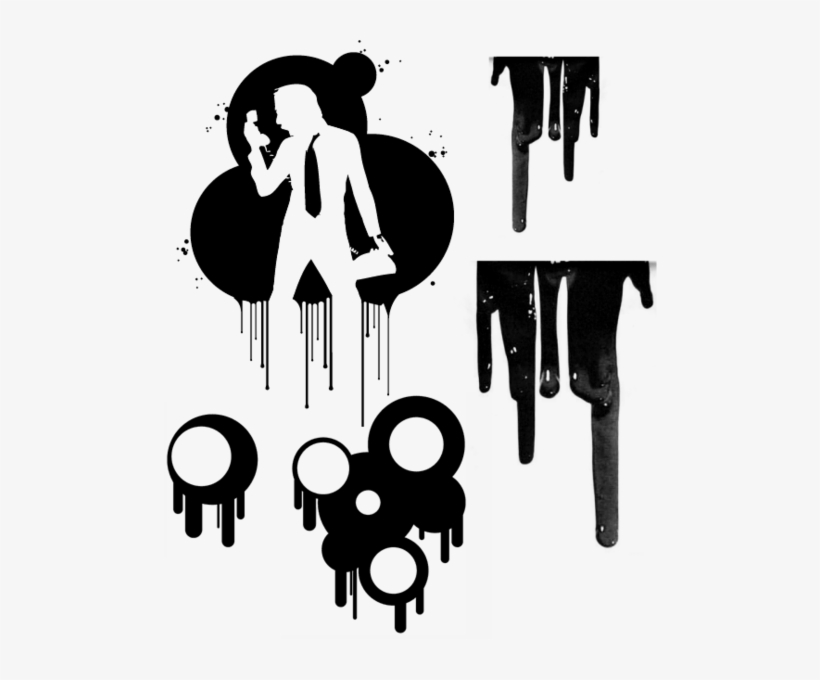 Share This Image - Graffiti Drips Transparent PNG - 494x600 - Free ...