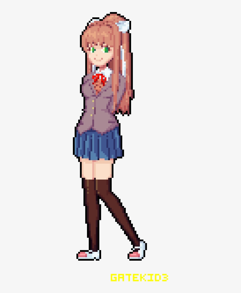 Minecraft Pixel Art Girl