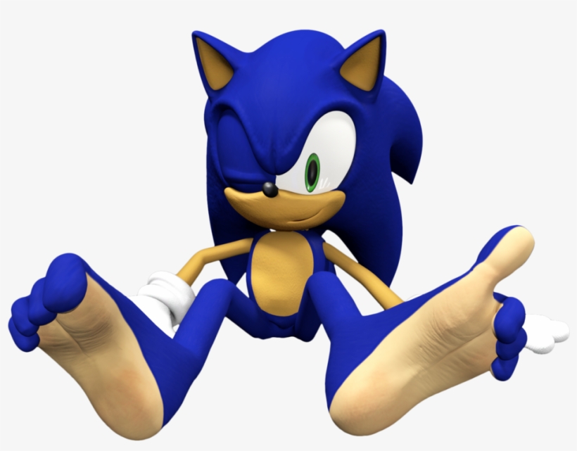 Sonic The Hedgehog Barefoot