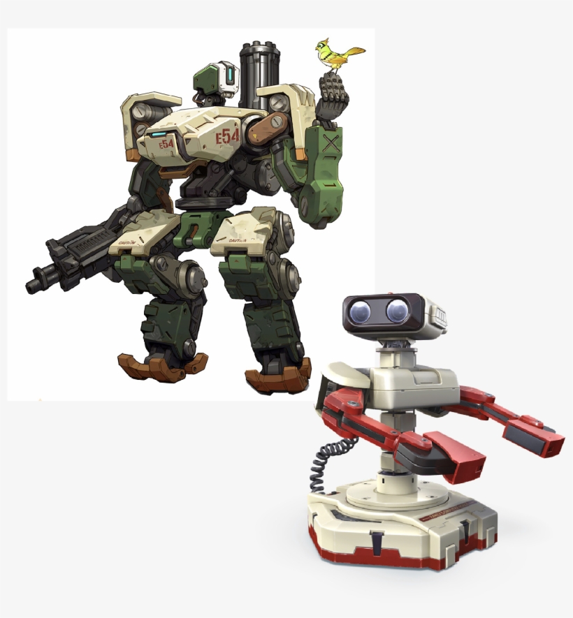 Bastion X R - Overwatch Character Design Transparent PNG - 1500x1523 ...
