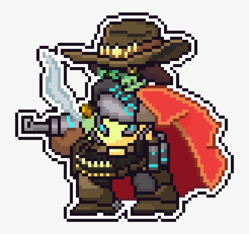 Blood Monste Mccree - Cartoon Transparent PNG - 960x960 - Free Download ...