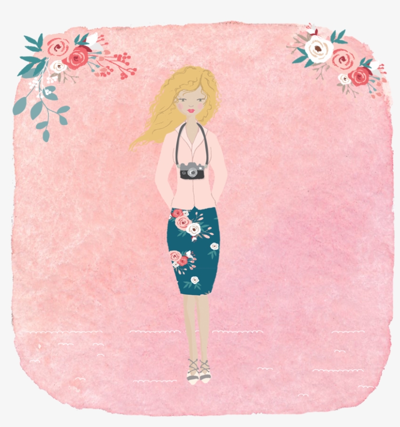 Renae Smith Selfwatercolor - Illustration Transparent PNG - 856x873 ...