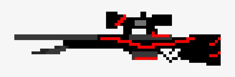 Download Awp Redline - Pixel Art - HD Transparent PNG - NicePNG.com