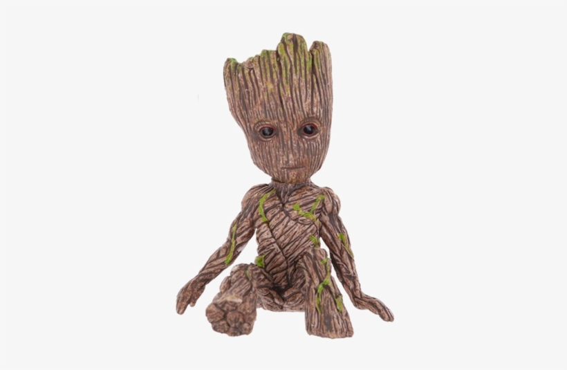 Guardians Of The Galaxy Playfield Groot "sitting" - Groot Transparent ...