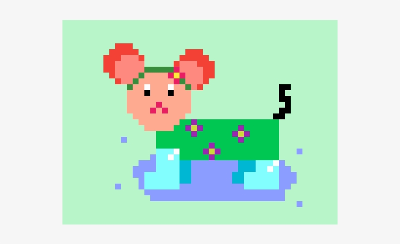 Mouse In A Puddle - Cartoon Transparent PNG - 1200x1200 - Free Download ...