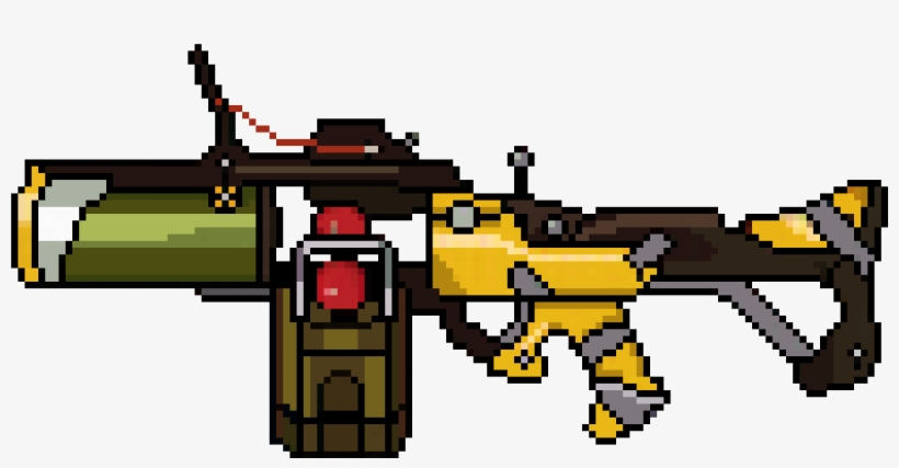 Junkrat's Gun - Minecraft Gun Transparent PNG - 4800x2688 - Free ...