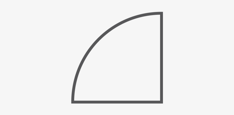 Quarter Circle Png Clip Free Library Quarter Circle Shape Png 