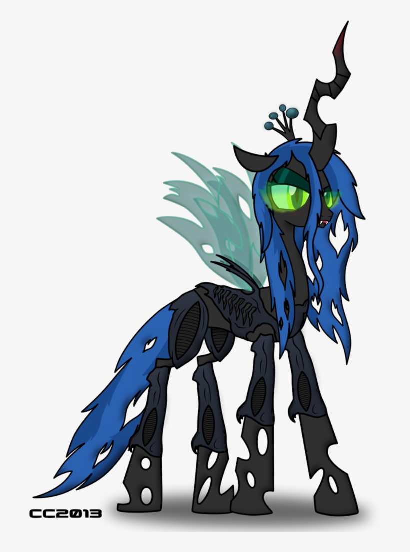 Alien , Artist - Mlp Angry Chrysalis Vector Transparent PNG - 1024x1024 ...
