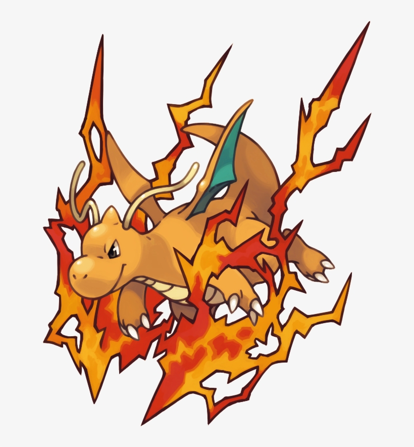Dragonite - Dragonite Fire Transparent PNG - 680x830 - Free Download on ...