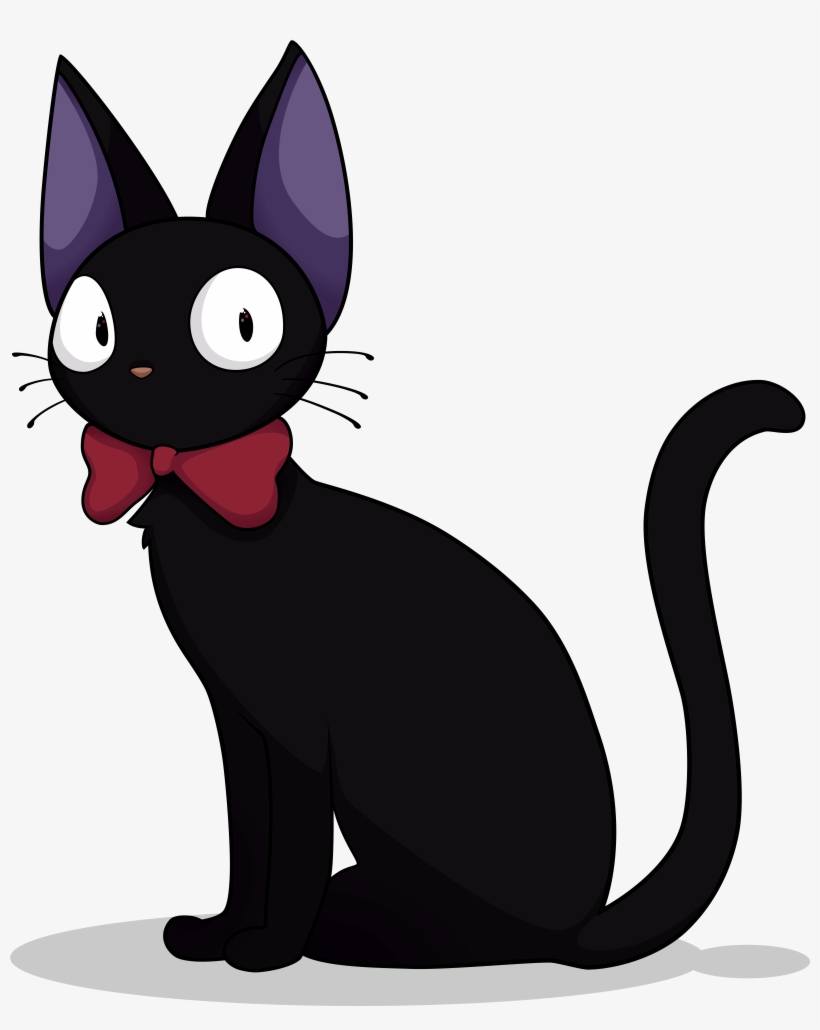 Download Jiji Cat T Shirt - Kiki's Delivery Service Jiji Png - HD ...