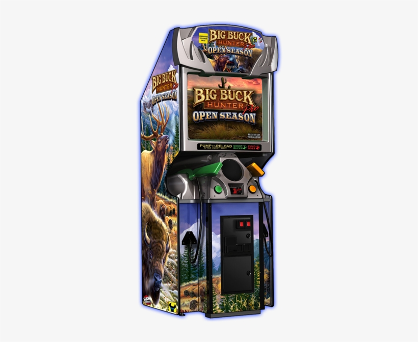 Big Buck Hunter Pro Open Season Arcade Machine - Big Buck Hunter Arcade ...