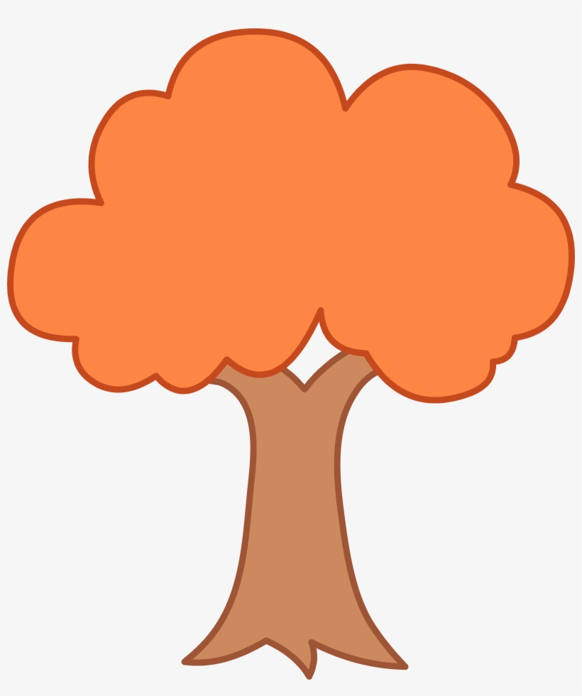 Autumn 20tree 20clip 20art - Simple Cartoon Fall Tree Transparent PNG ...