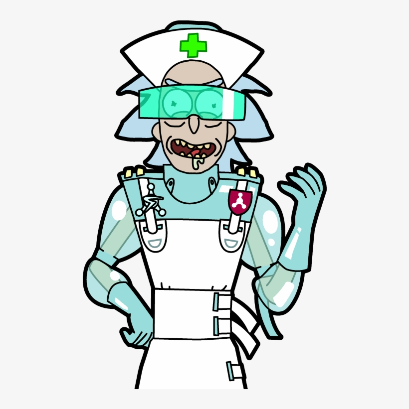 Surgeon Rick - Rick And Morty Surgeon Rick Transparent PNG - 500x741 ...