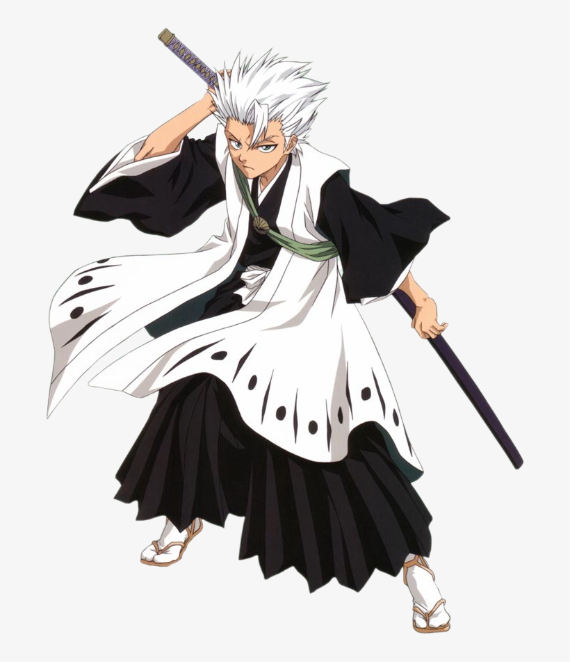 Toshiro Hitsugaya From Bleach - Tōshirō Hitsugaya Transparent PNG ...