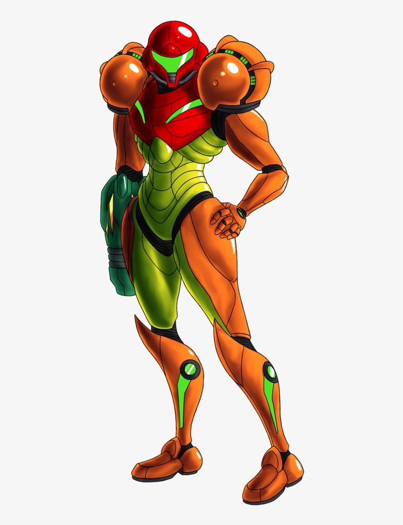 Samus Aran Render By Green Mamba - Metroid Samus Png Transparent PNG ...