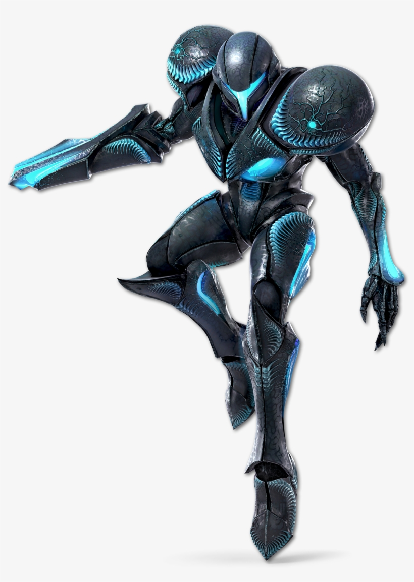Dark Samus Hq Render From Smash Bros Ultimate Websitesmash - Dark Samus ...