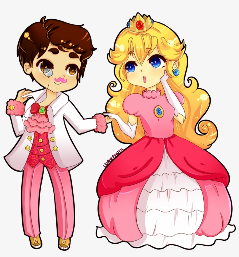 Princess Peach And Prince Markiplier By Nursepanty-d7vo4bg - Princess ...