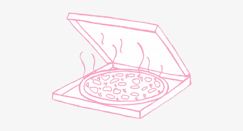 Pizza, Food, And Pink Image - Png Tumblr Transparent Pizza Transparent ...