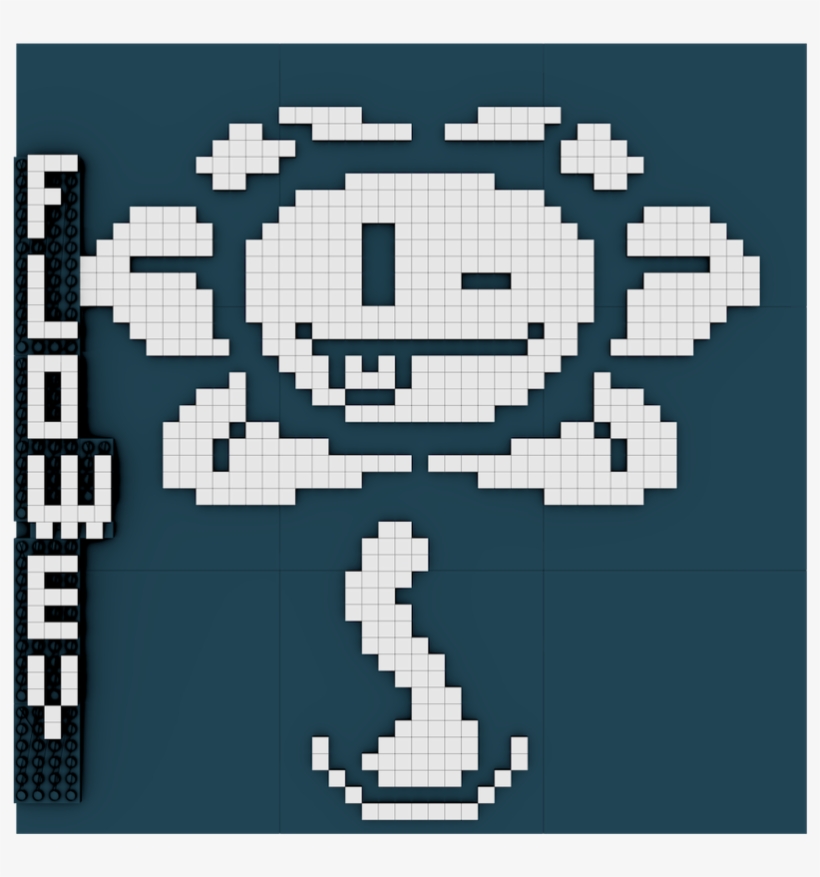 Flowey Mosaic - Flowey Is Spongebob Transparent PNG - 900x900 - Free ...
