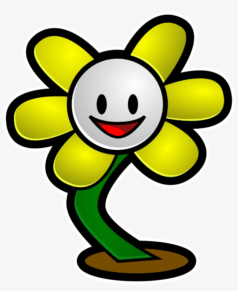 Flowey Drawn In Vector Transparent PNG - 4000x4695 - Free Download on ...