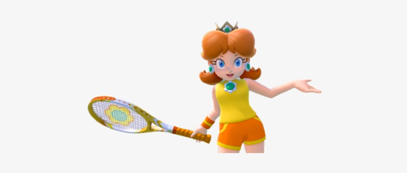Princess Daisy Mario Tennis Aces Orange Toy - Mario Tennis Aces Daisy ...
