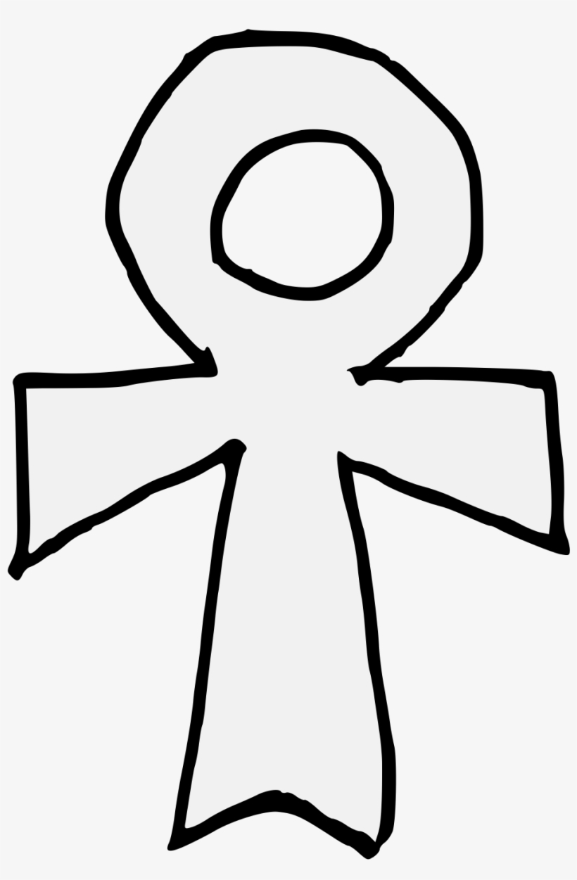Ankh - Line Art Transparent PNG - 993x1424 - Free Download on NicePNG