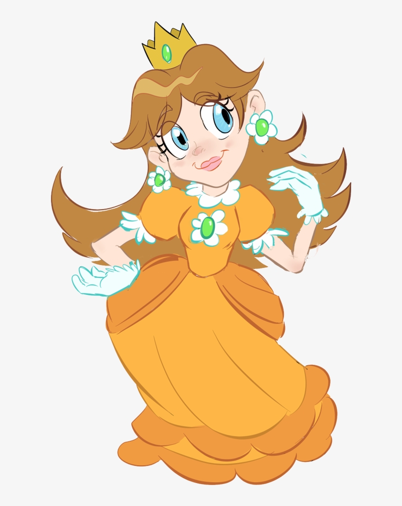 Anna Frohling Princess Daisy For - Cartoon Transparent PNG - 847x1200 ...