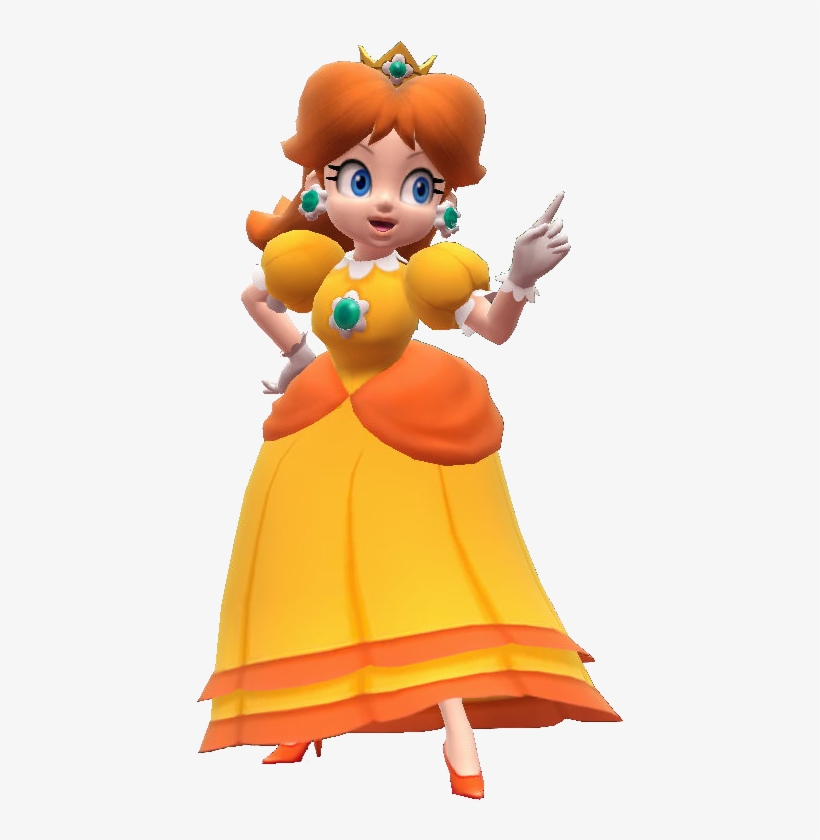 Summer Princess Daisy - Daisy And Luigi Transparent PNG - 466x798 ...