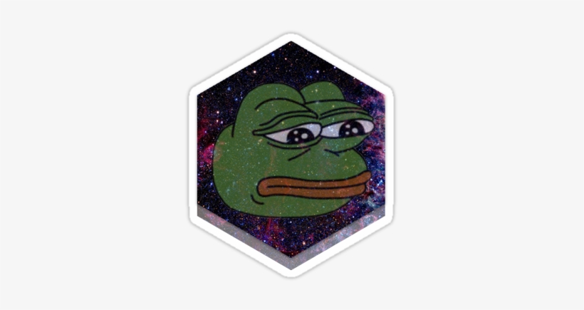 Sad Pepe Stickers, Sad, Sticker, Decals - Oil Platform Transparent PNG ...
