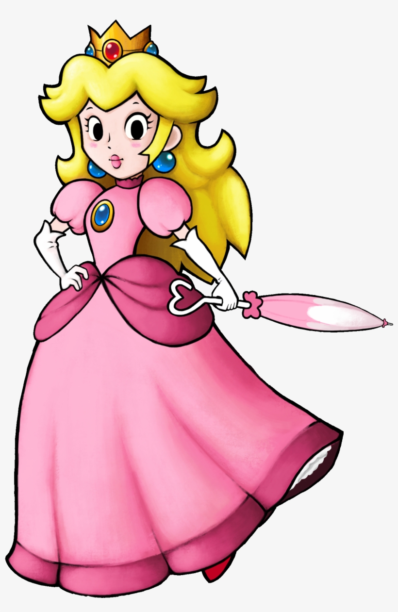 Princess Peach Clipart Fantendo - Super Princess Peach Art Transparent ...