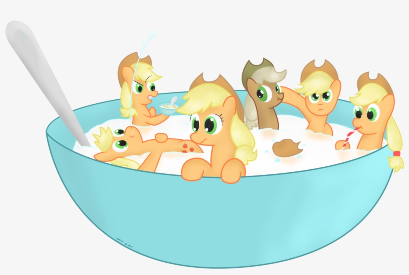 Applejack Apple Jacks Applestare Artist Breakfast - Mlp Applejack ...
