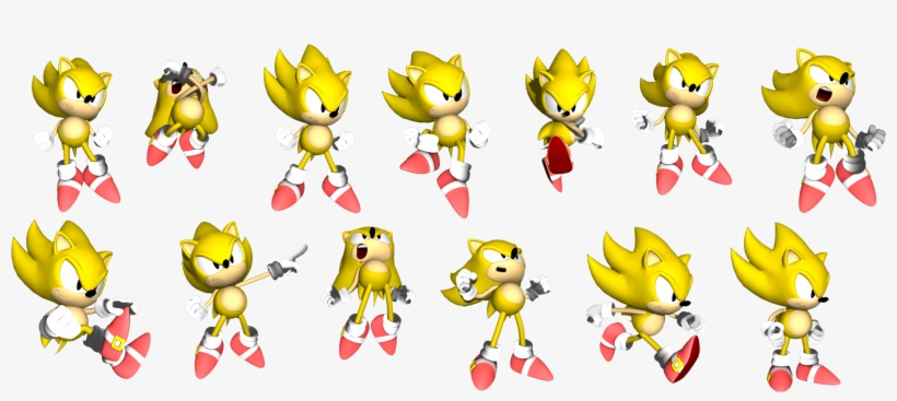 Add Media Report Rss Classic Super Sonic Generations Transparent PNG ...