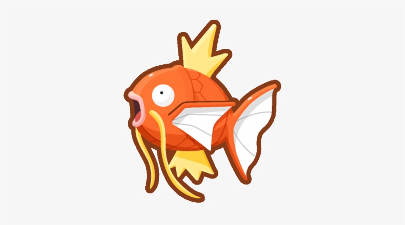 Magikarp Jump Png Vector Black And White Download - Gyarados Magikarp ...