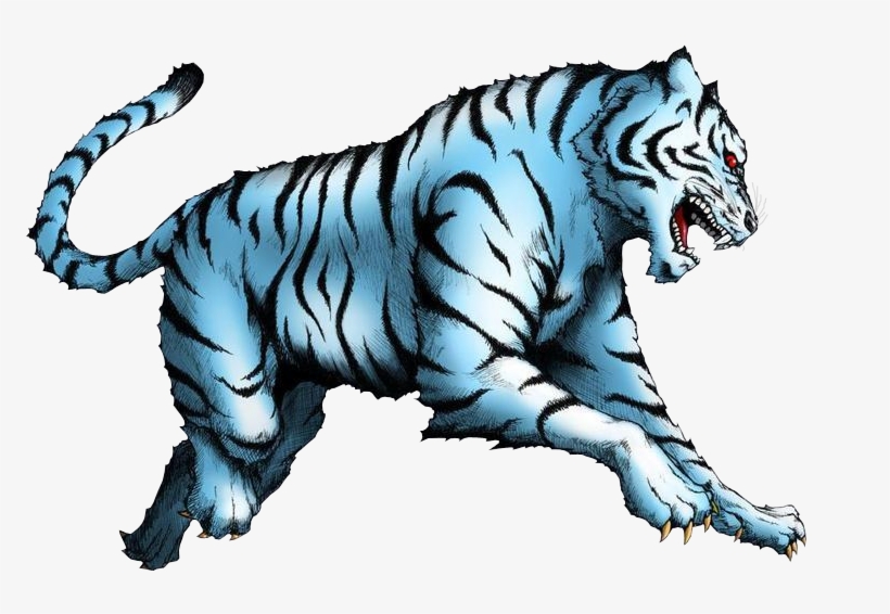 Blue Tiger Png Jpg Free - Black Tortoise Symbol Green Transparent PNG ...