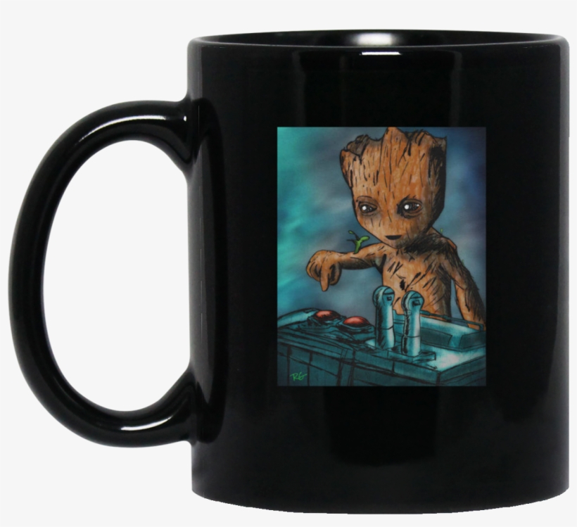 Baby Groot Death Button New Wave Tee Png Groot Death - Princess Are ...