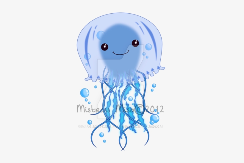 Banner Royalty Free Download Drawn Chibi Free Collection - Jellyfish ...