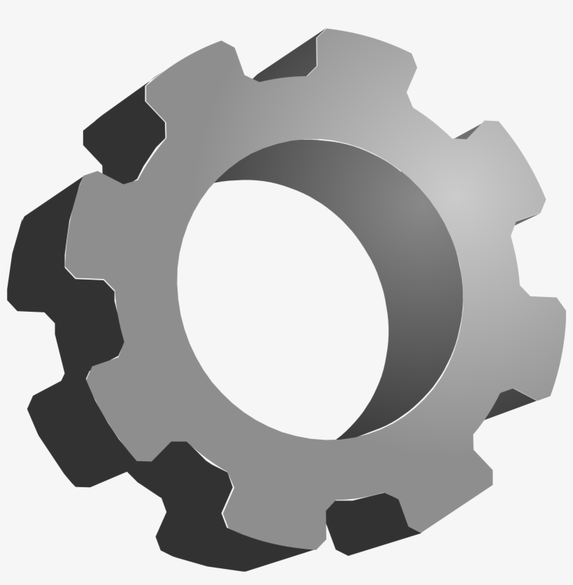 Download This Free Icons Png Design Of Gear 3d - HD Transparent PNG ...