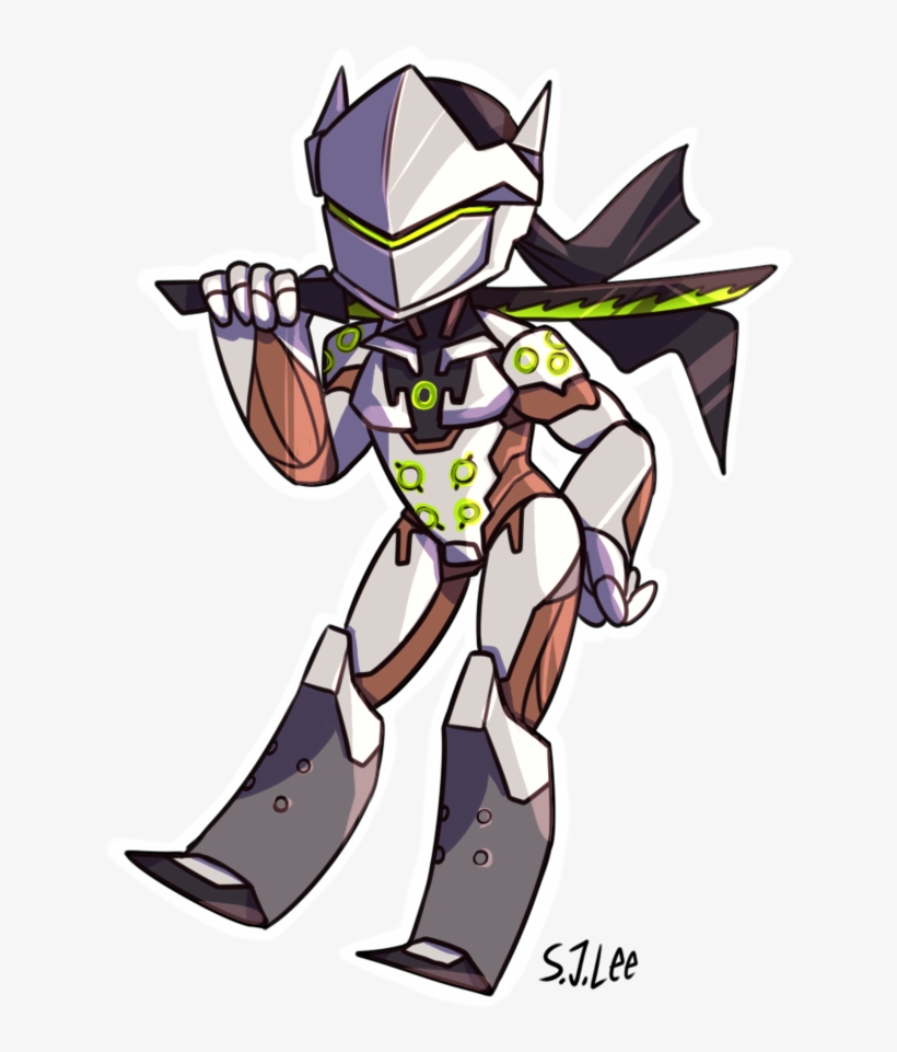 Chibi Genji Wants To Beat Hanzo's Ass By Mingmingcoco - Genji Profile ...
