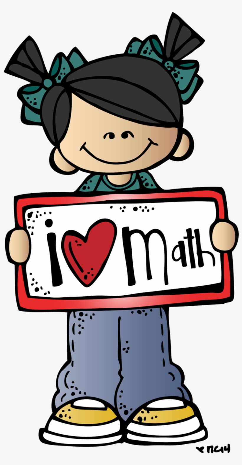 I Love Math Clipart Melonheadz Math Clipart Transparent PNG