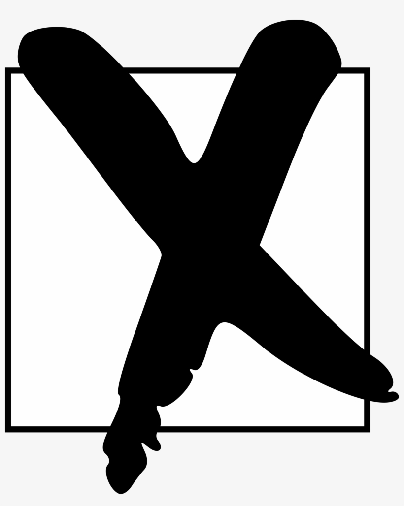 Open - Cross Box Transparent PNG - 2000x2411 - Free Download on NicePNG