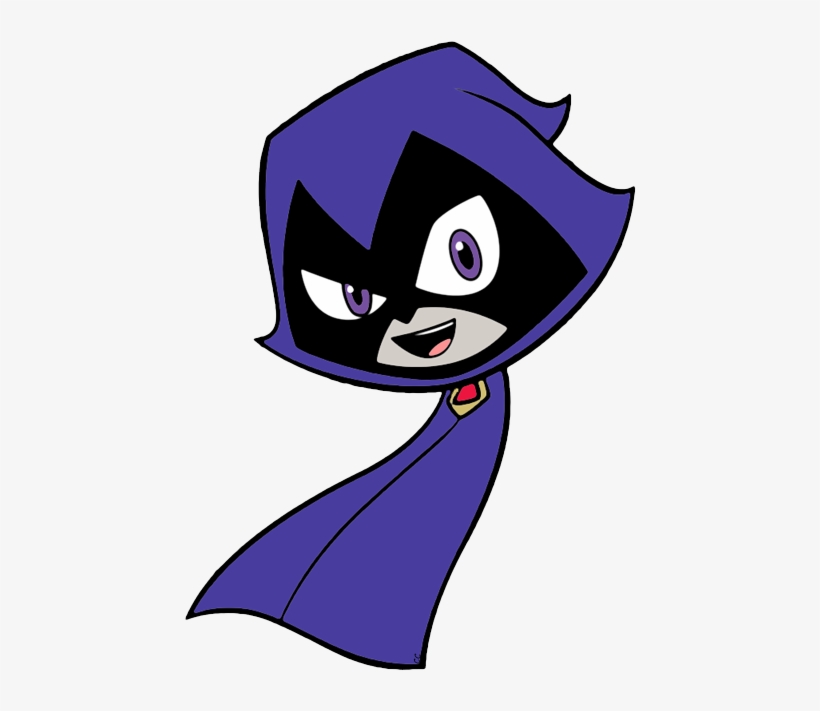 Raven - Teen Titans Go Raven And Friends Dvd Transparent PNG - 464x641 ...