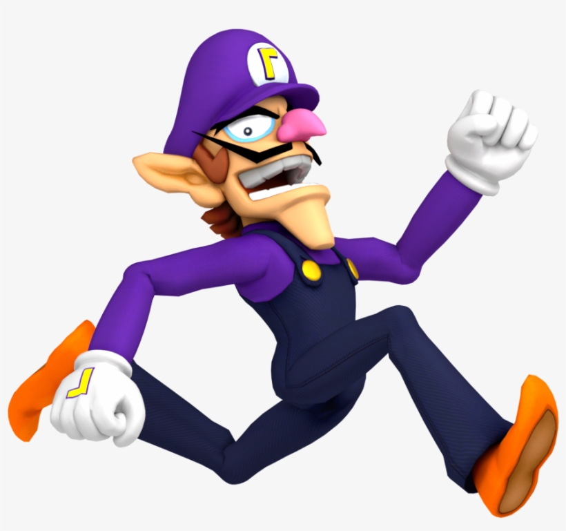 Download Waluigi Running By Nintega - Wario And Waluigi Running - HD ...