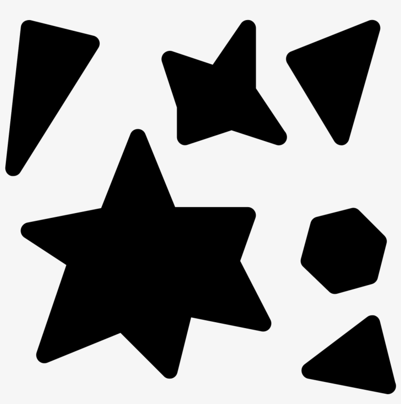 Particle Filled Icon - Triangle Transparent PNG - 1600x1600 - Free ...
