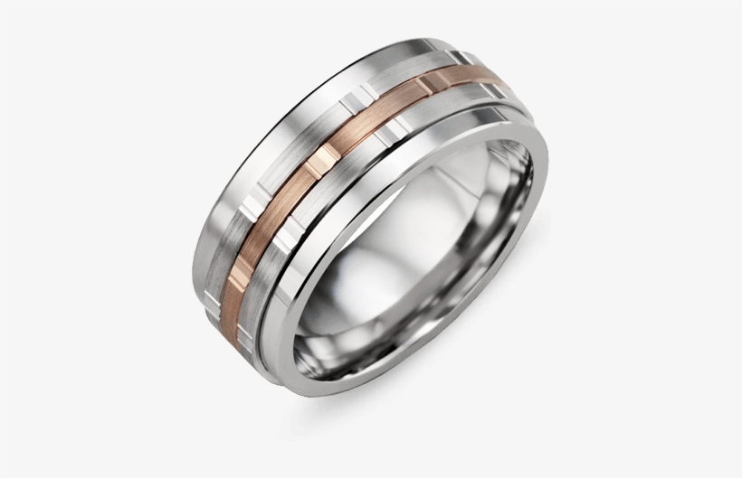 Men's Cobalt & Gold Wedding Ring Transparent PNG - 400x500 - Free ...