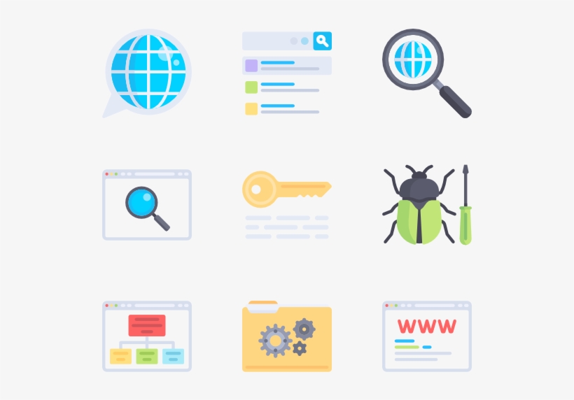 Seo And Online Marketing - Search Icon Transparent PNG - 600x564 - Free ...